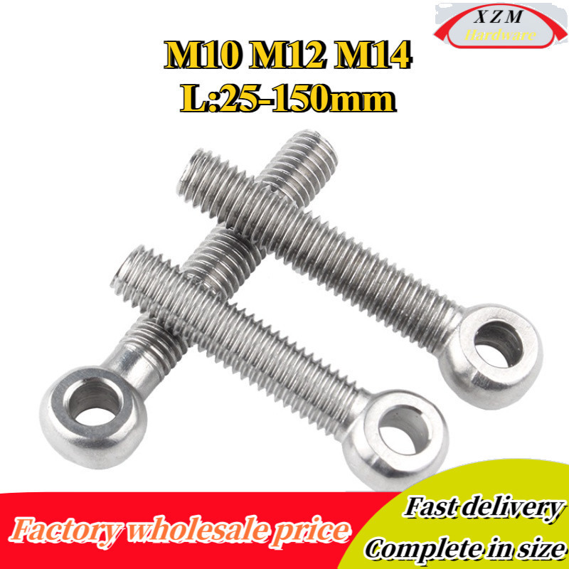 M10/m12/m14 SUS304 with Hole Screw Livable Joint Bolt Livable Connector ...