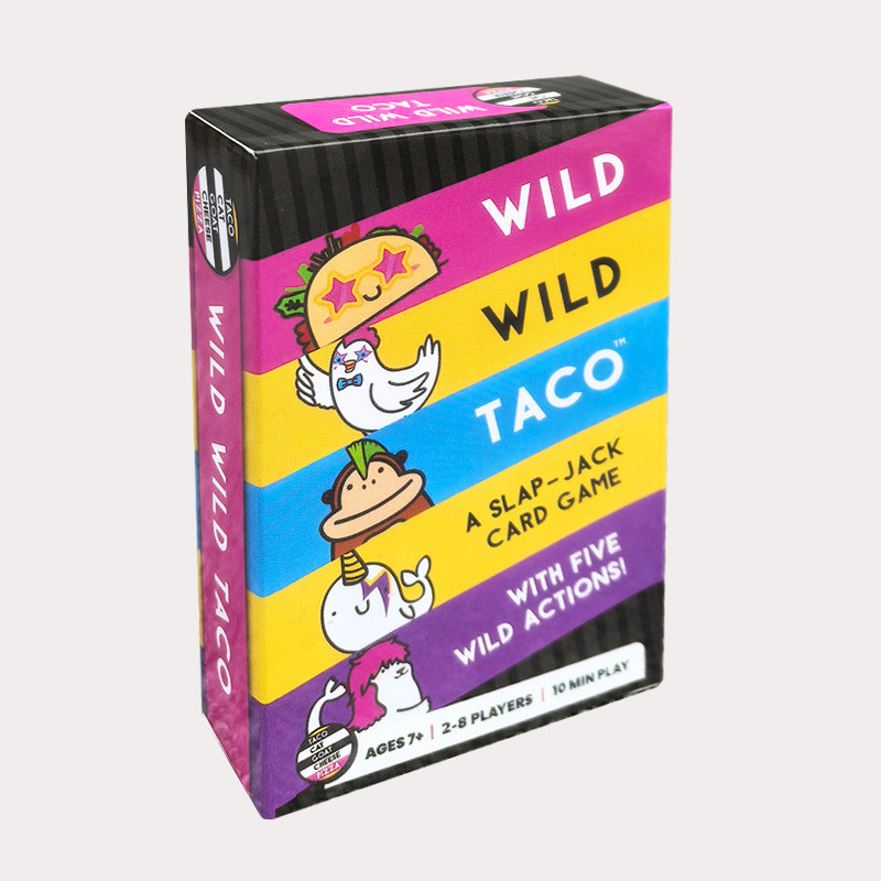 Wild, Wild Taco Card Game Taco Cat Goat Cheese Pizza Hilarious Fast ...