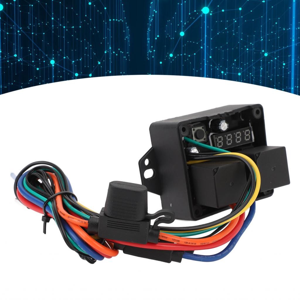Ttiitt Digital Fans Controller Pre Programmed Micro Control Switch Wear ...