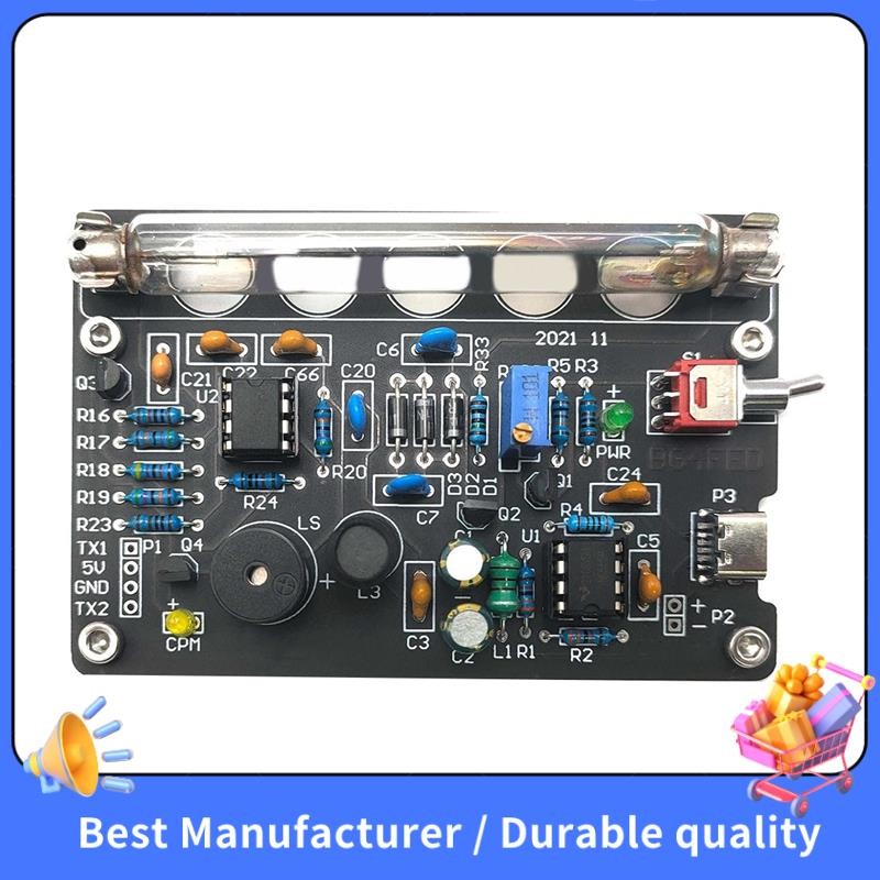 DIY Nuclear Radiation Meter Circuit Board Kit Assembled Geiger Counter ...