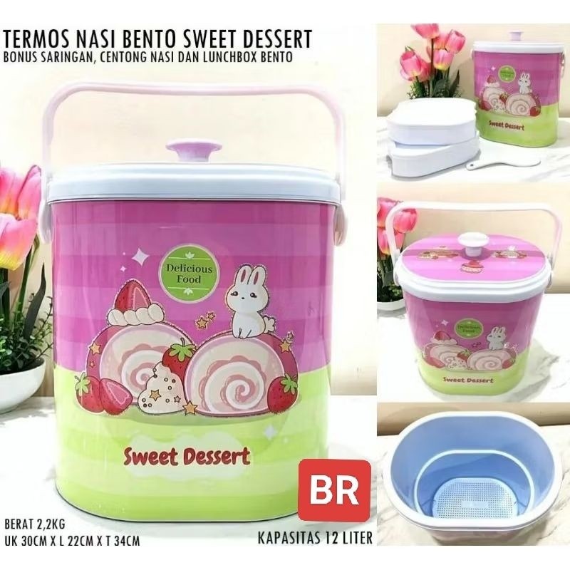 TERMOS PY RICE BOX / THERMOS, RICE THERMOS / RICE BUCKET FESTIVAL OVAL ...
