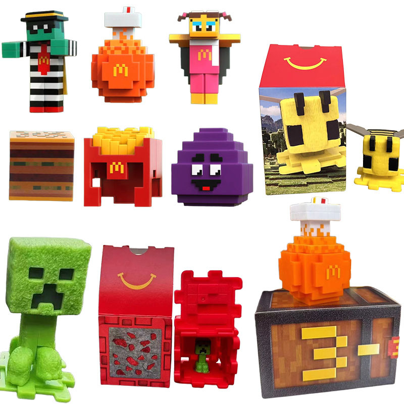 2025 McDonald’s Minecraft Movie Toys Happy Meal Minecraft Mcdo Toy ...