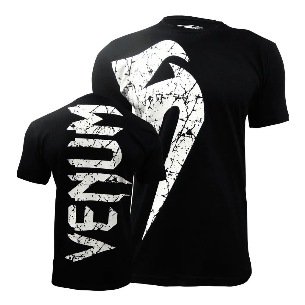(CC14) Venum Half T -Shirt Snakes Letter Print Short Sleeve | Shopee ...