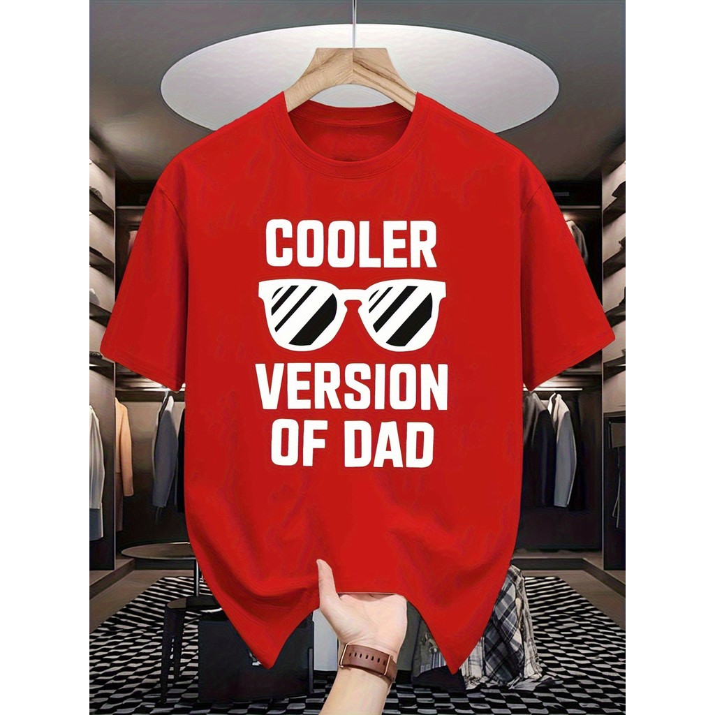 [COD]Single-Sided Printed round Neck Short Sleeve T-Shirt, Men'S Casual ...