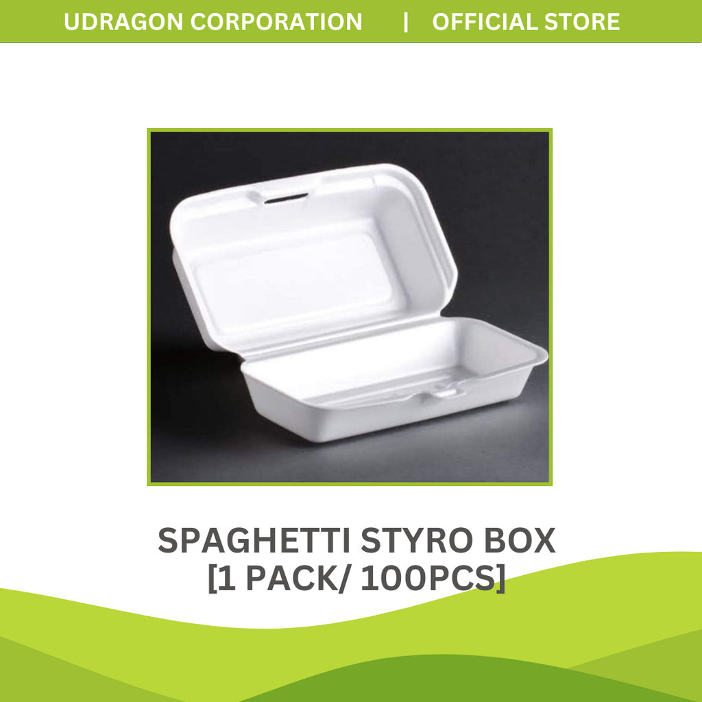 Spaghetti Styro Box (100PCS) | Shopee Philippines