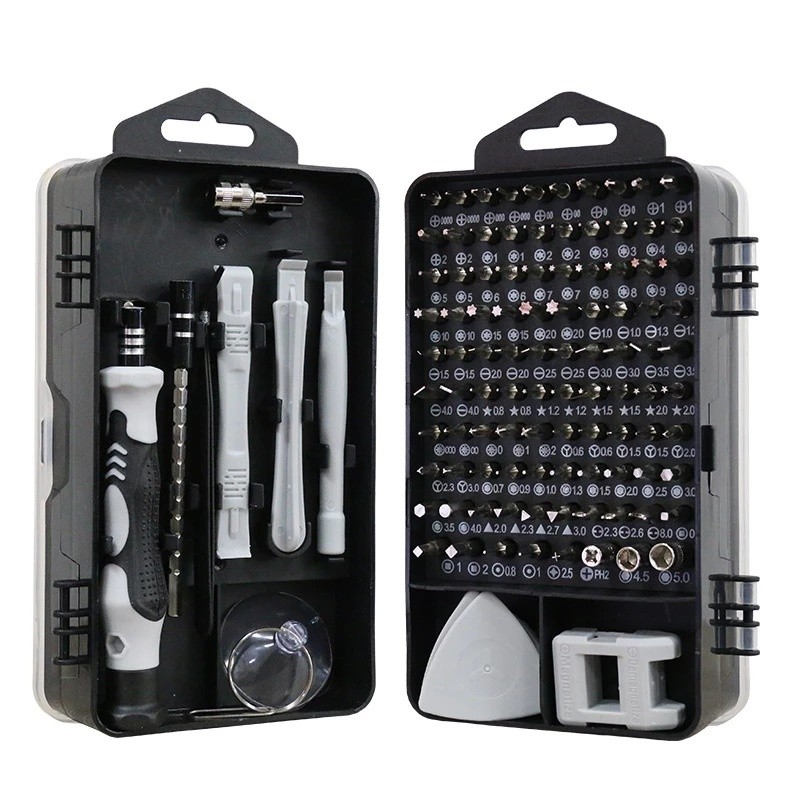 115 In 1 Multi-function Screwdriver Set Mini Screwdriver Bit Set Magnetic Precision Screwdriver ...