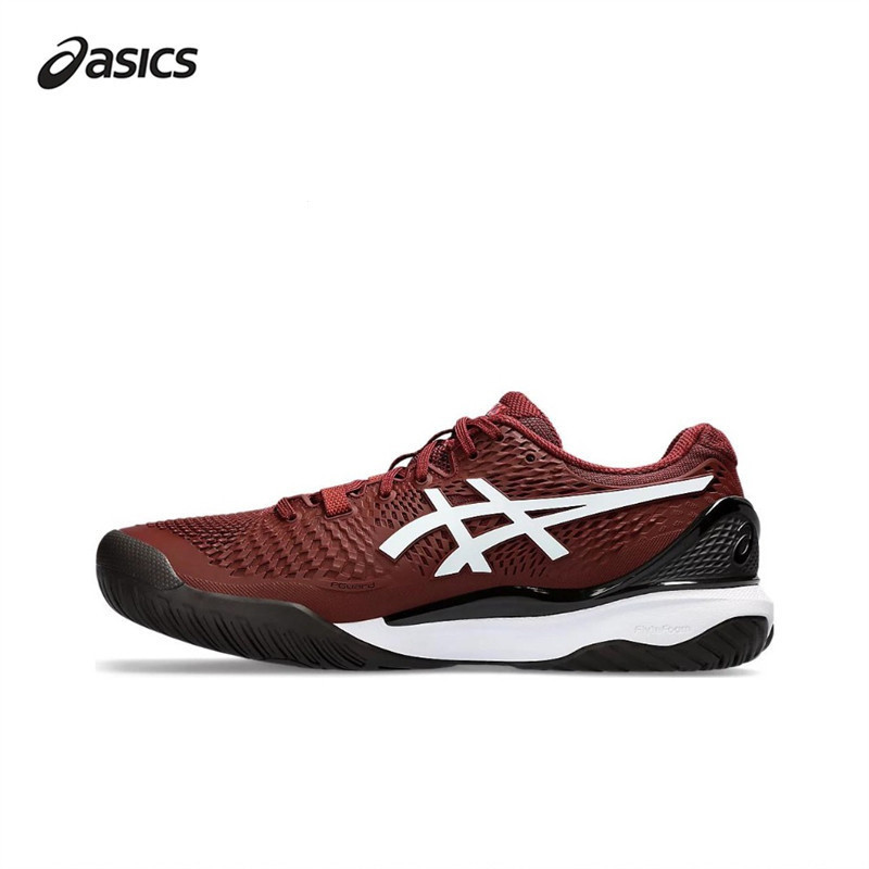 {}ASIC-S GEL-Resolution 9 Asics Sports Shoes Tennis shoes Wine red ...