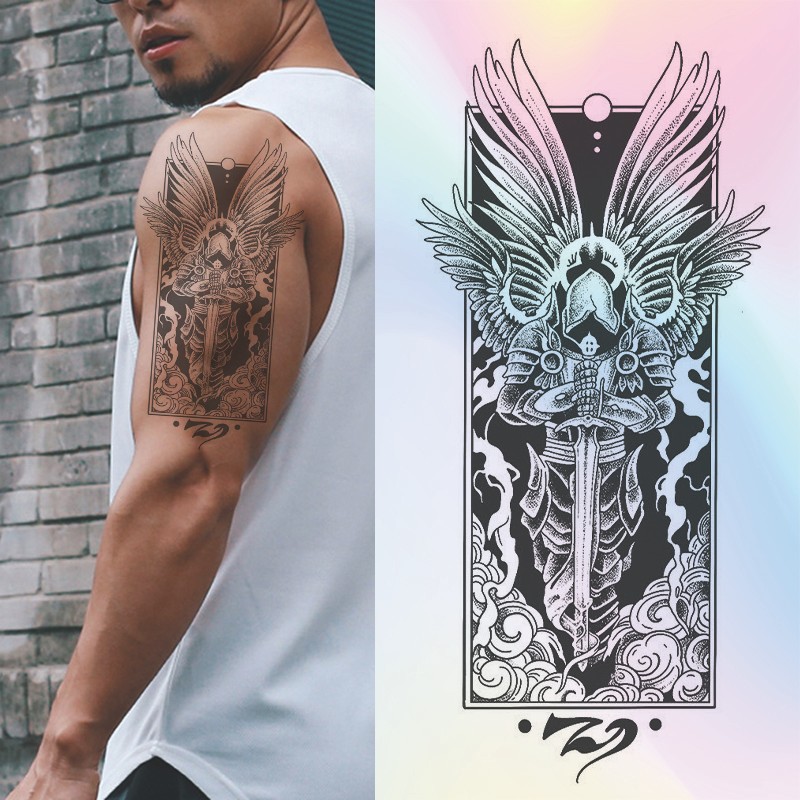 Tattoo Sticker Waterproof Long Lasting Fake Tattoo Minimalist Tattoo ...