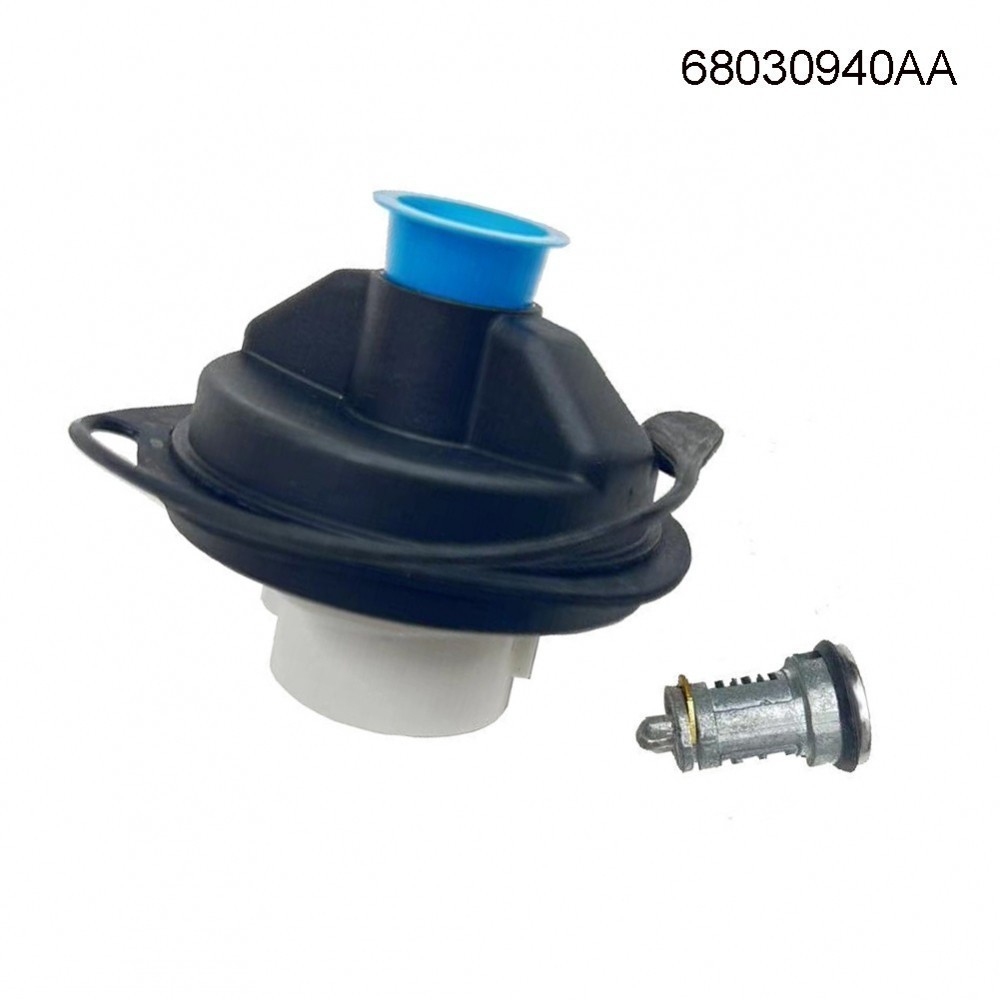 Fuel Tank Locking Gas Cap Cover Easy Installation for Jeep Wrangler JL ...