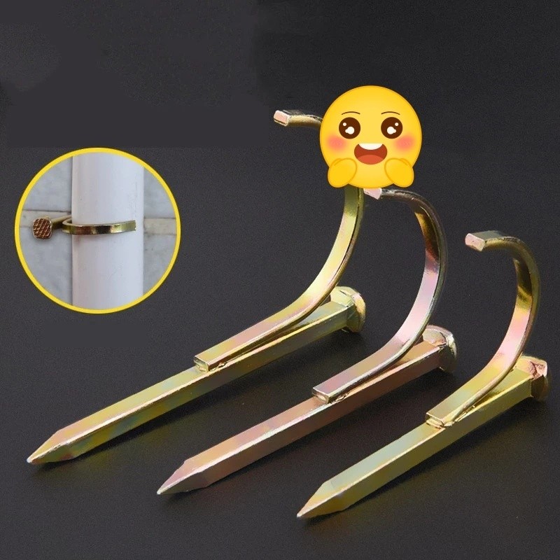 Package of 10 electrical wire pins, electrical wire clips, network ...