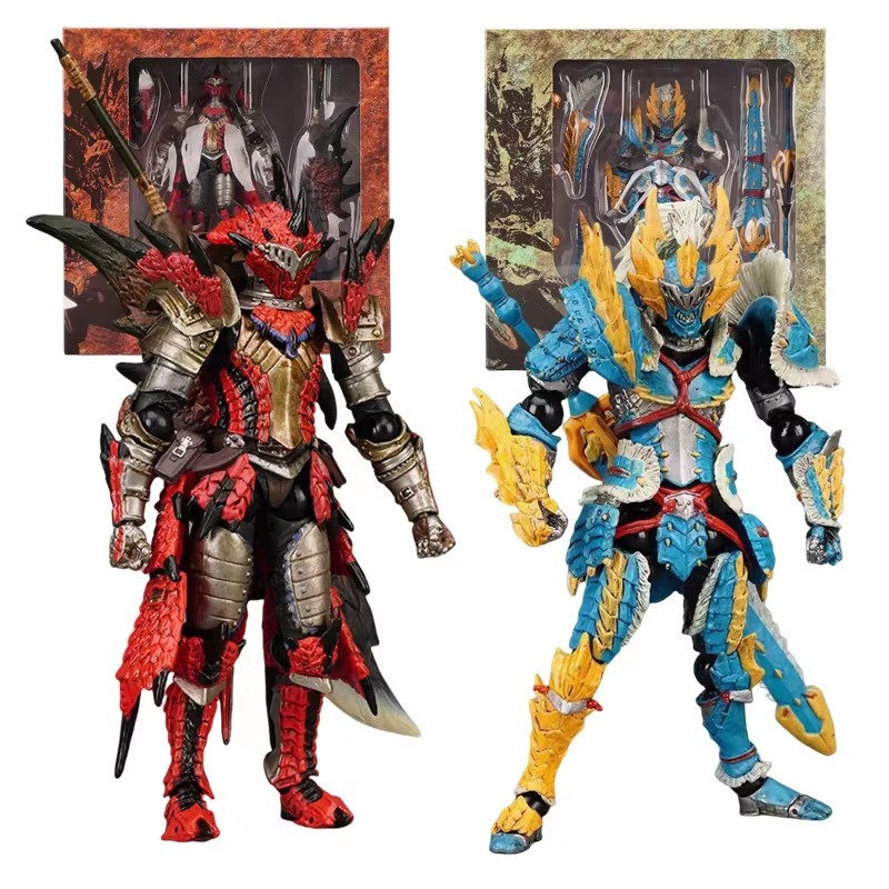 Monster Hunter Male Fire Dragon Rathalos Zinogre Action Figure Model ...