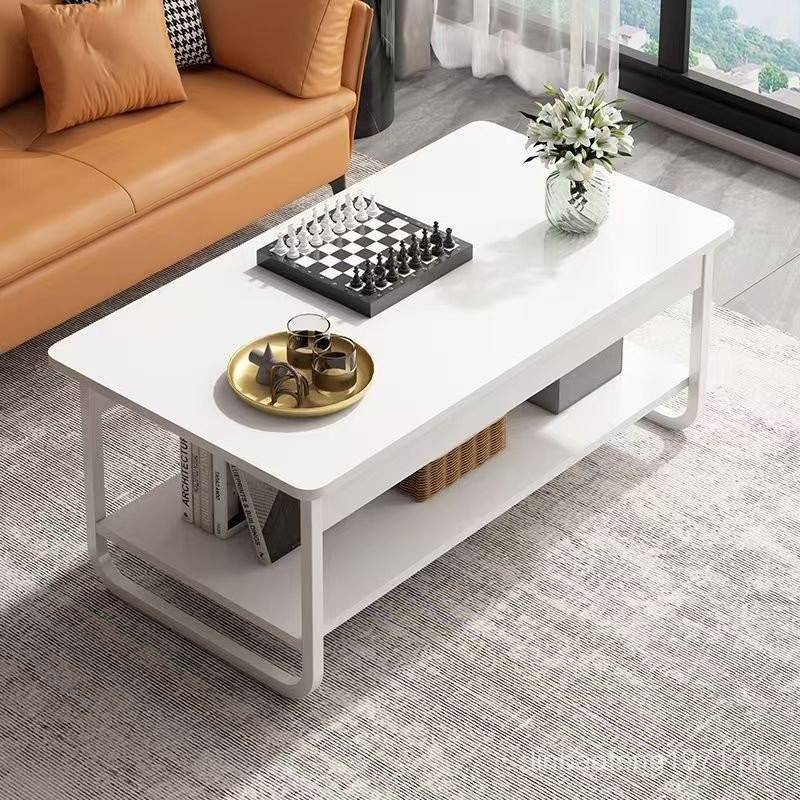 Coffee Table Small Apartment Living Room Home Simple Small Table Light ...