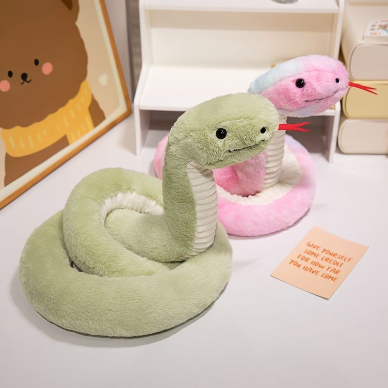 Simulation Snake Pillow Plush Sleep Hug Year of Snake Gift | Shopee ...