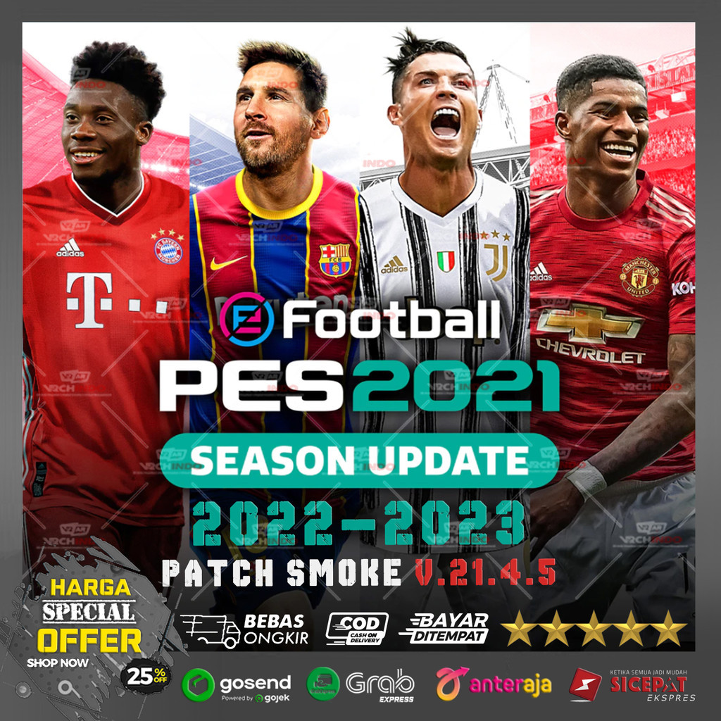 Pes All in One Portable Game Flashdisk - Latest Update Patch 2024 ...