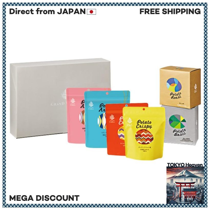 Hankyu Department Store x Calbee Gran Calbee Gift Box 6 Variety Set ...