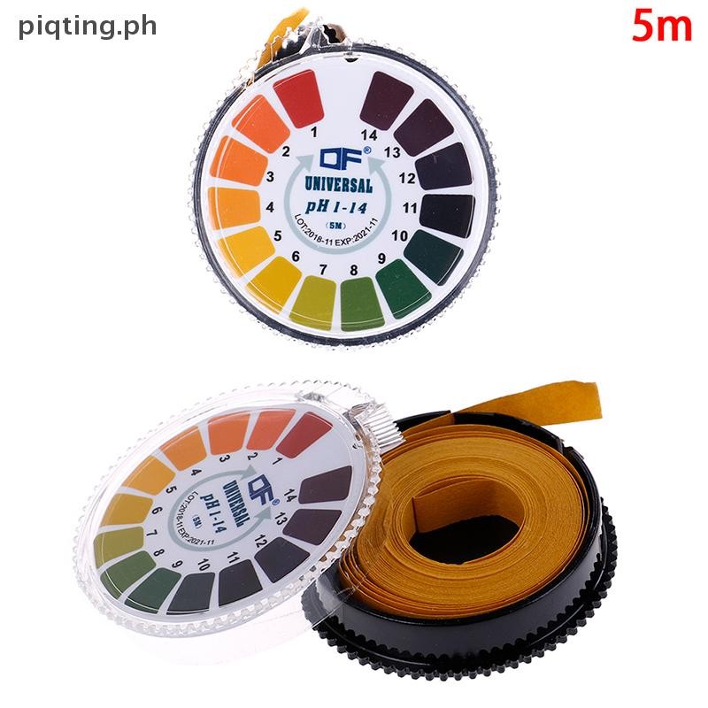 PP 1Roll/5m laboratory ph indicator test strip 1-14 paper litmus ...