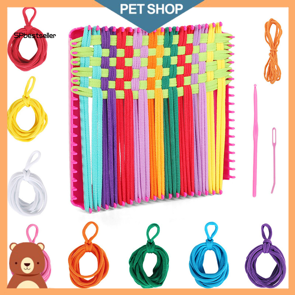 Sp Knitting Craft Kit Handmade Pocket Craft Kit Diy Elastic Cord ...