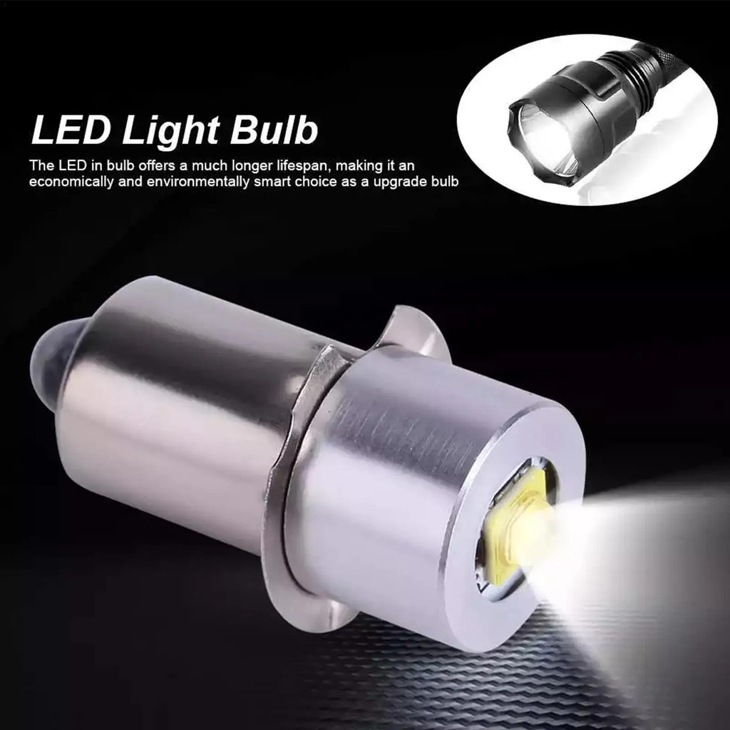 P13.5S E10 BA9S Base 5W LED Upgrade Bulbs White Maglite Flashlight ...