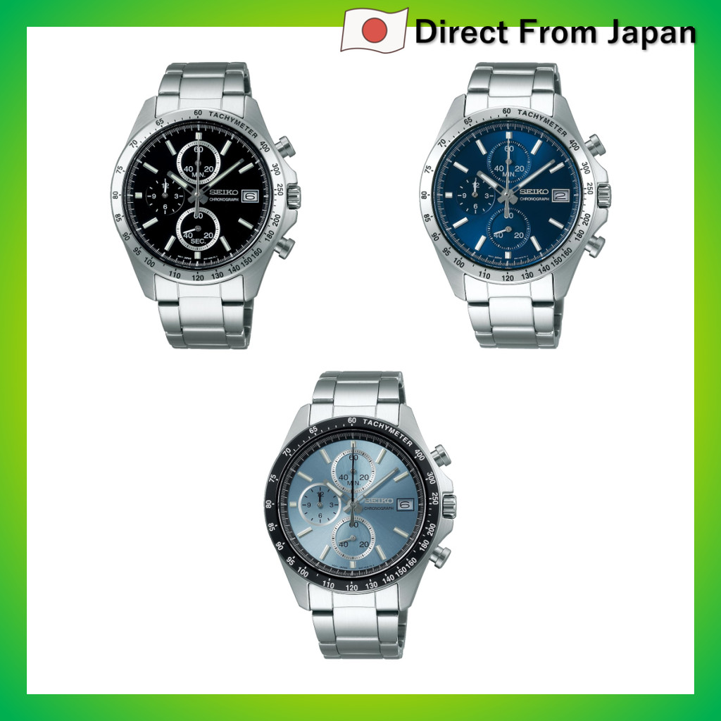 [Seiko Watch] Wristwatch Seiko Selection Quartz Chronograph (Vertical ...