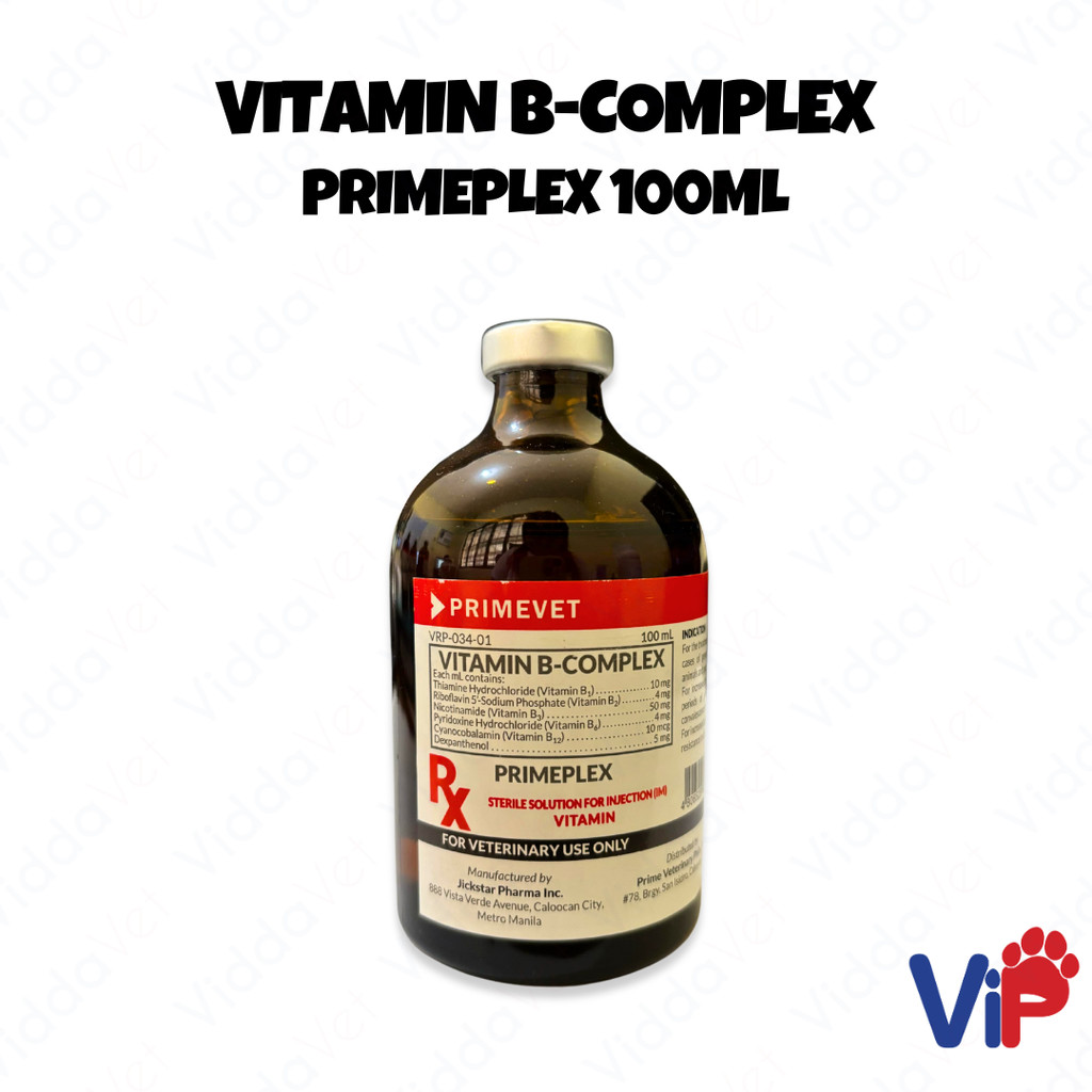 PRIMEPLEX B COMPLEX 100ML FOR ANIMALS PIGS GOAT SHEEP LIVESTOCK ...