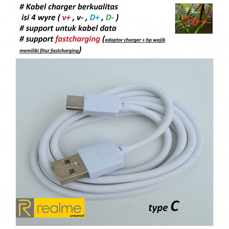 Usb type C charger cable realme narzo N53 (RMX3761) | Shopee Philippines