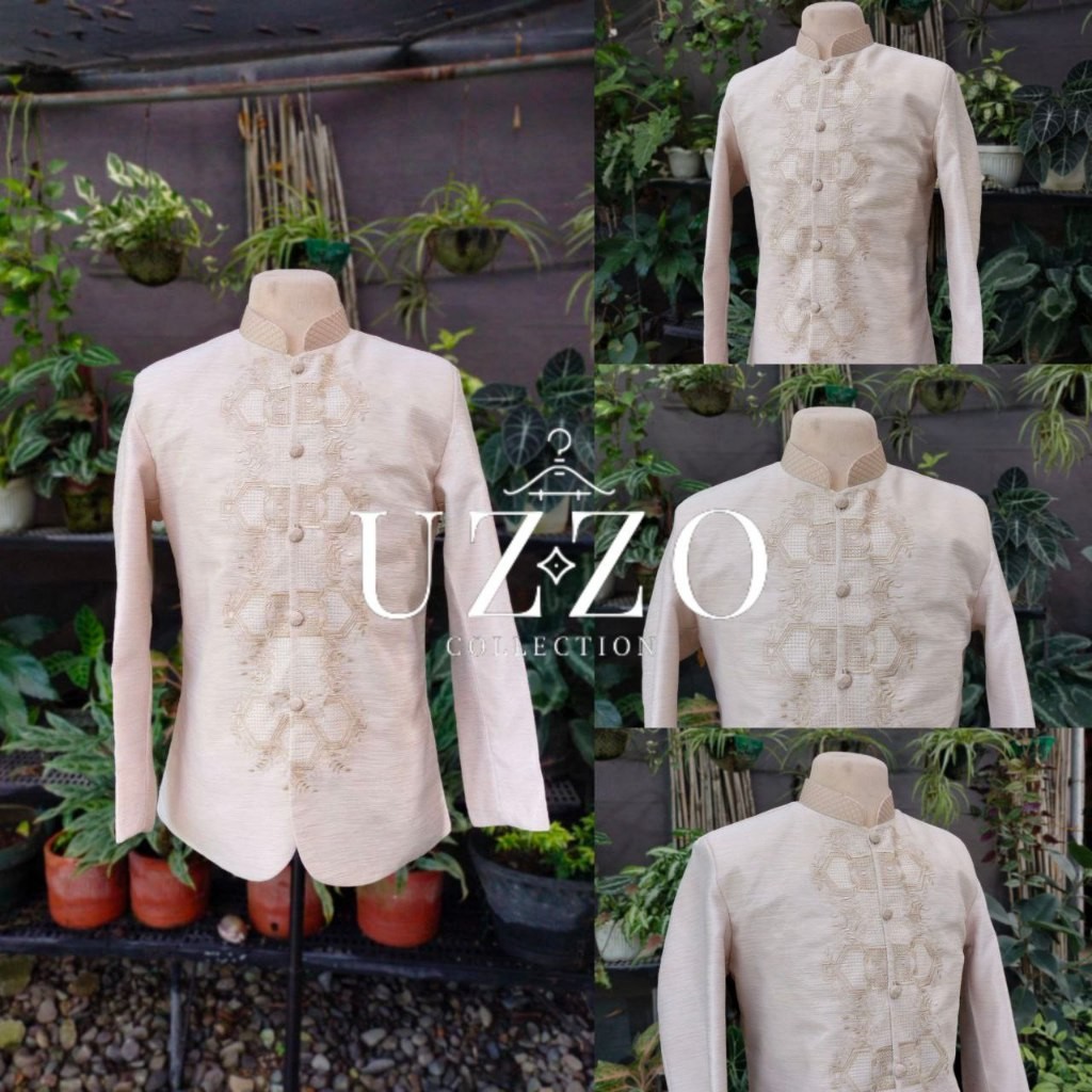 Coat Barong for Men | Wedding Attire for Men | Oath Taking Coat Barong ...