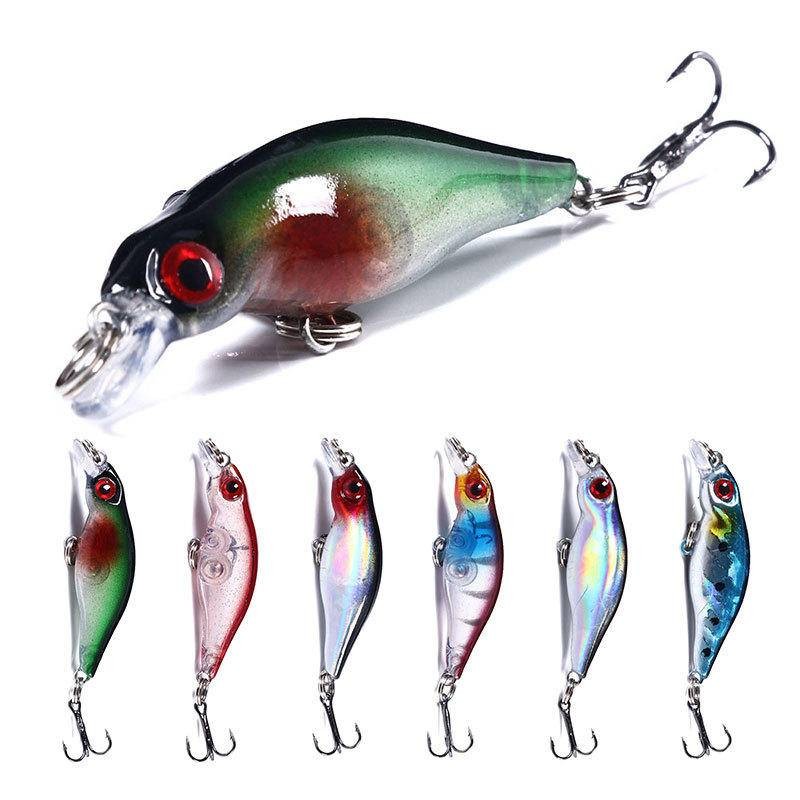 Minnow Bait 3g Micro Object Long-Throwing Slow-Sinking Suspension Bait Suspension Ringing Bead ...