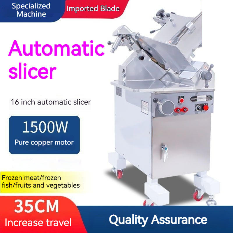 1500W High Power Slicer Commercial Large-scale Fully Automatic Meat ...