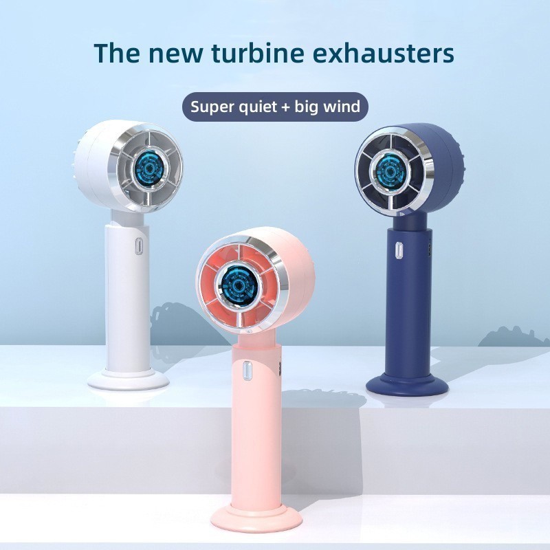 2024 Newest Portable Small Fan Turbo Fan Mini Desktop Fan Outdoor Home ...