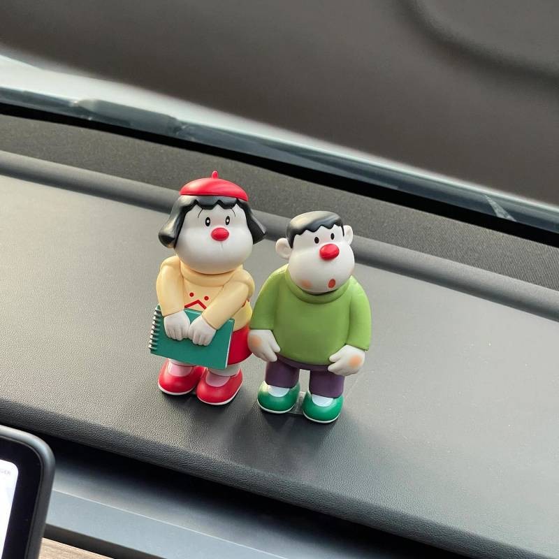 Goda Takeshi Head Tilt Car Accessories Decoration Female Advanced ...