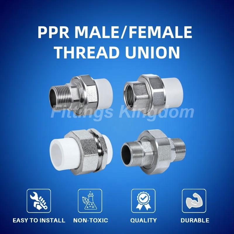 PPR Fittings Pipe - Male Union / Female Union | Shopee Philippines