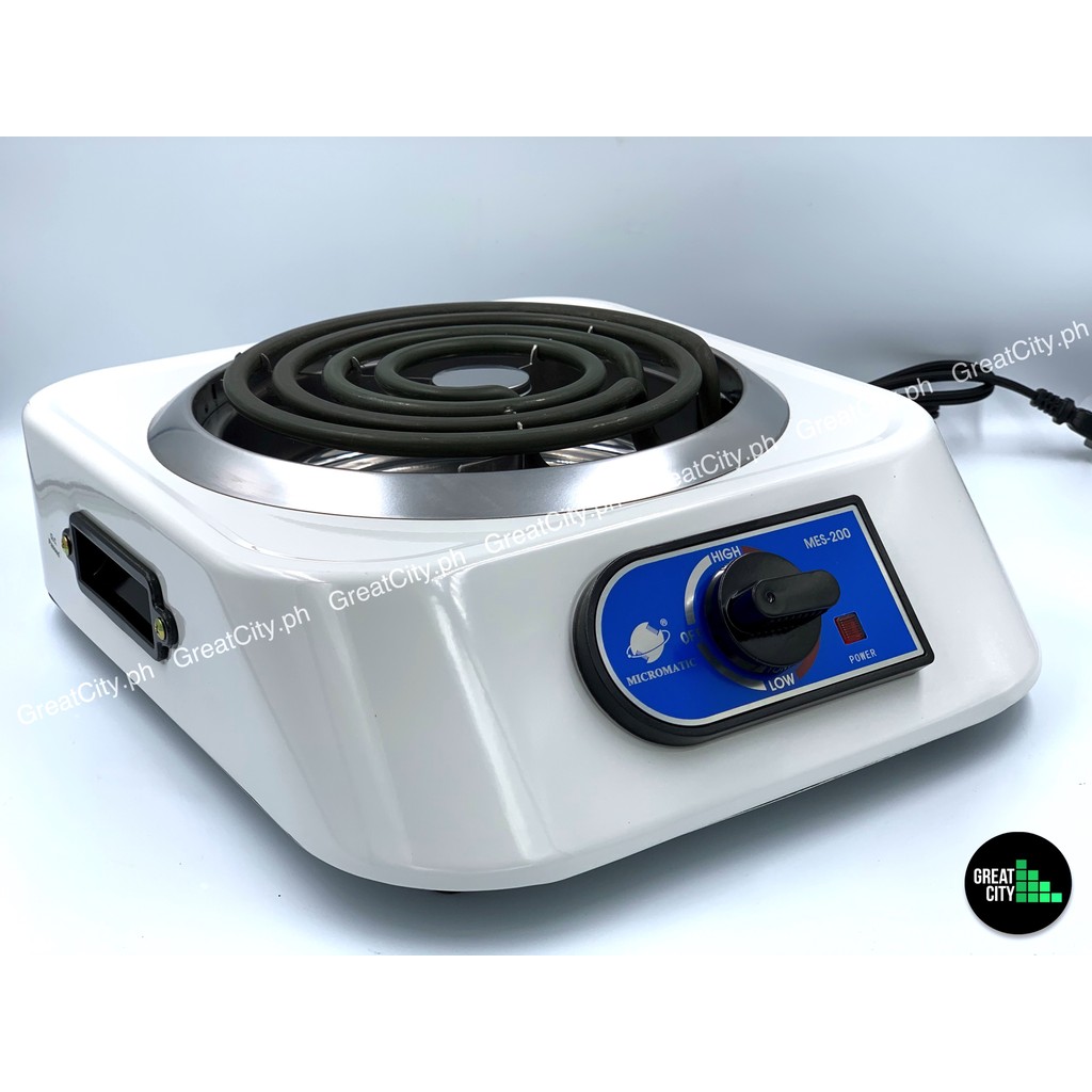 Micromatic ORIGINAL Electric Stove ICC Certified Mes200 and Mes150 ...