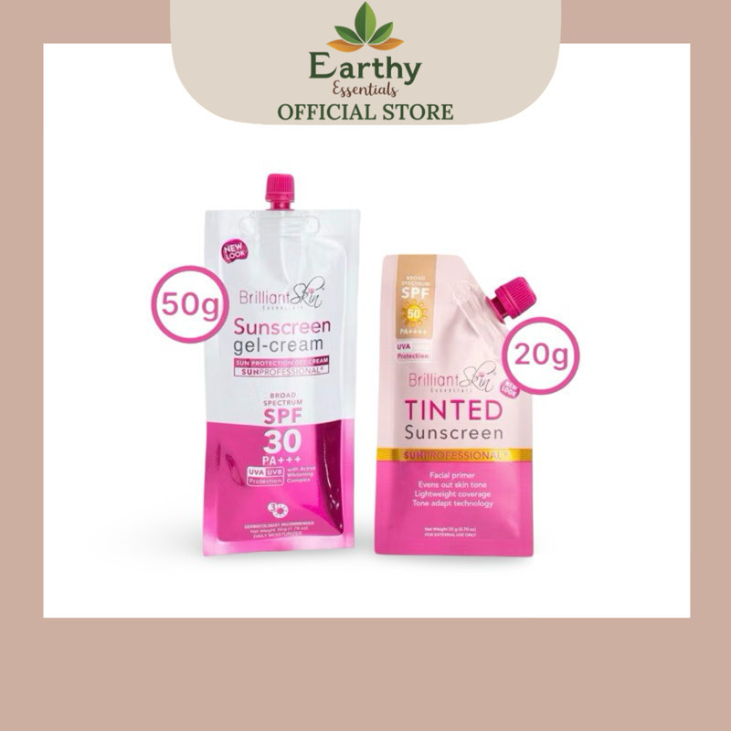 Brilliant Sunscreen Gel-Cream SPF 30 PA+++ All Skin Types | Shopee ...