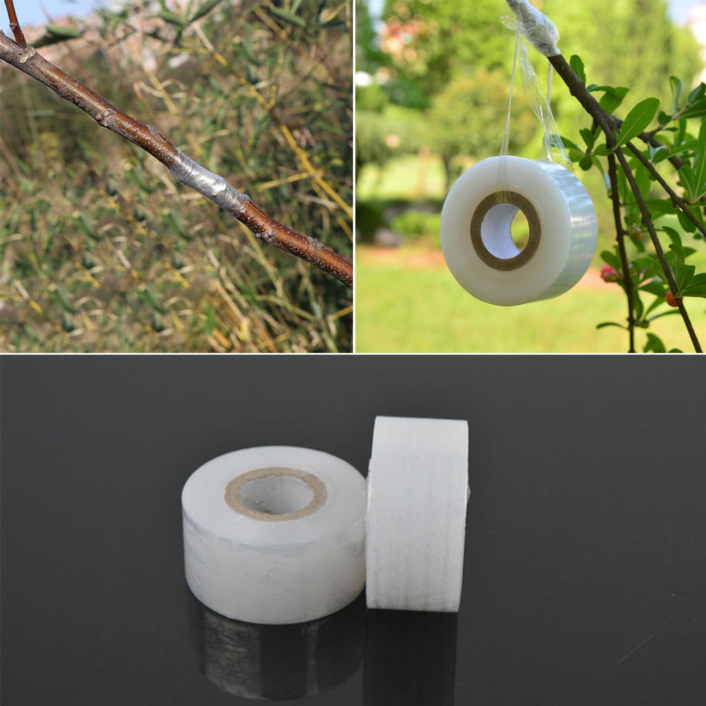 1 Set Plant Grafting Specific Film Grafting Tape Stretchable Self Mucosa Clear Plant Repair ...