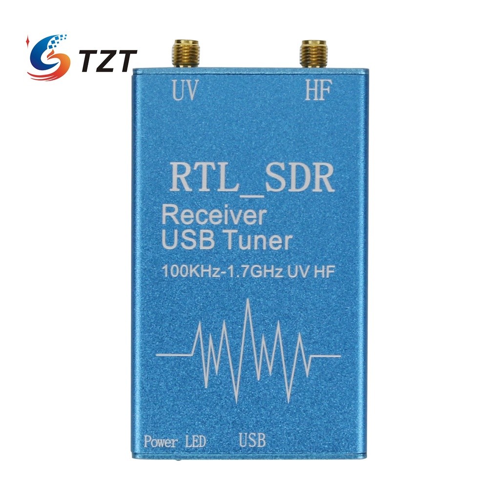 NEW TZT 820T/820T2 For RTL SDR Receiver USB Tuner 100KHz-1.7GHz UV HF ...