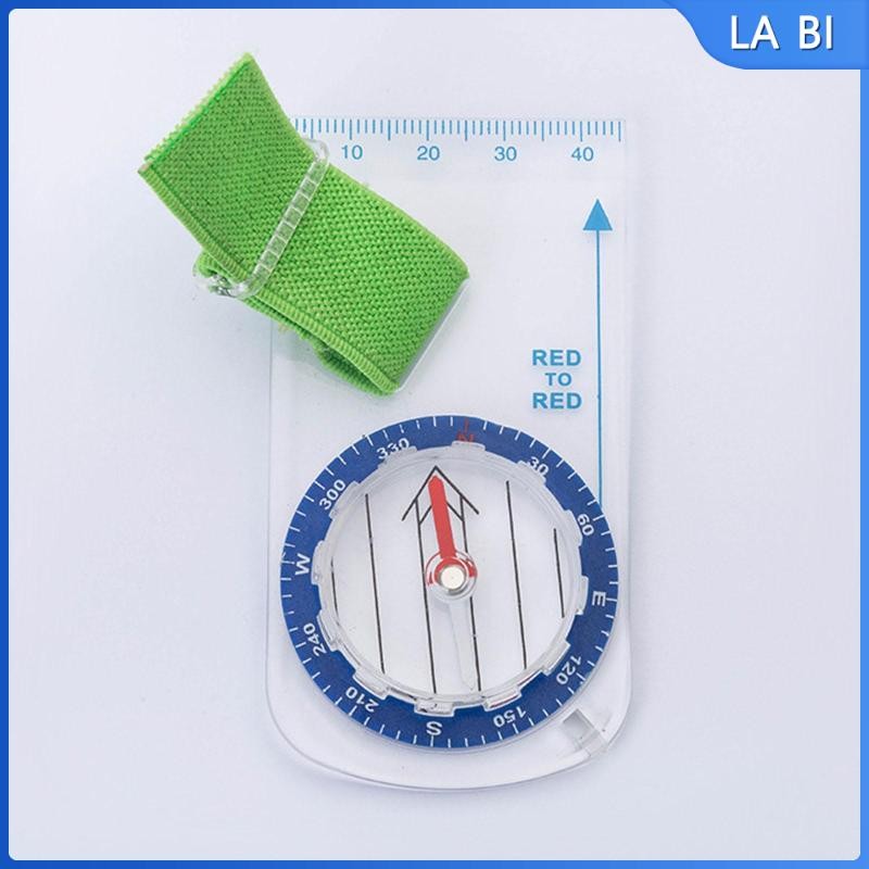 [Wishshopeehhh] Orienteering Compass Baseplate Compass Small Reading ...
