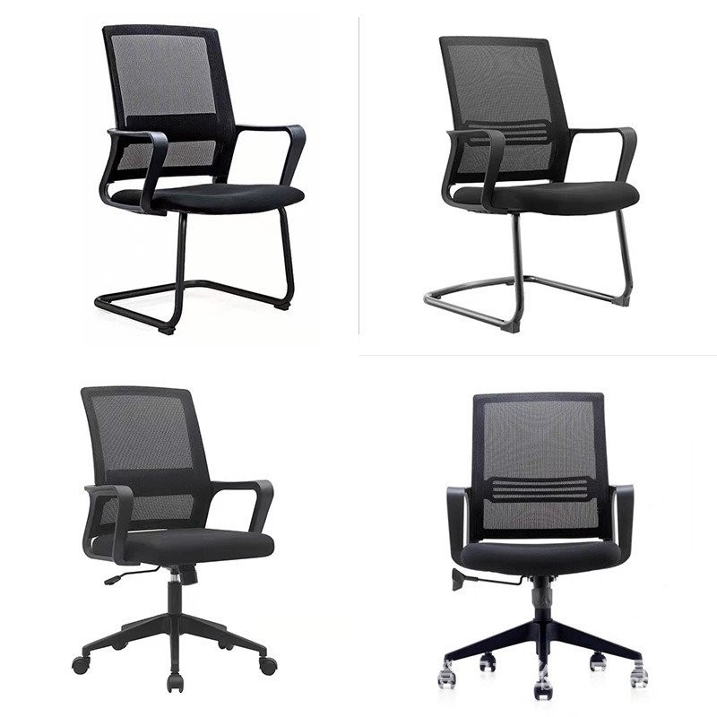 Office Chair Training Chair Office Chair Steel Frame Chair Bow Mesh ...