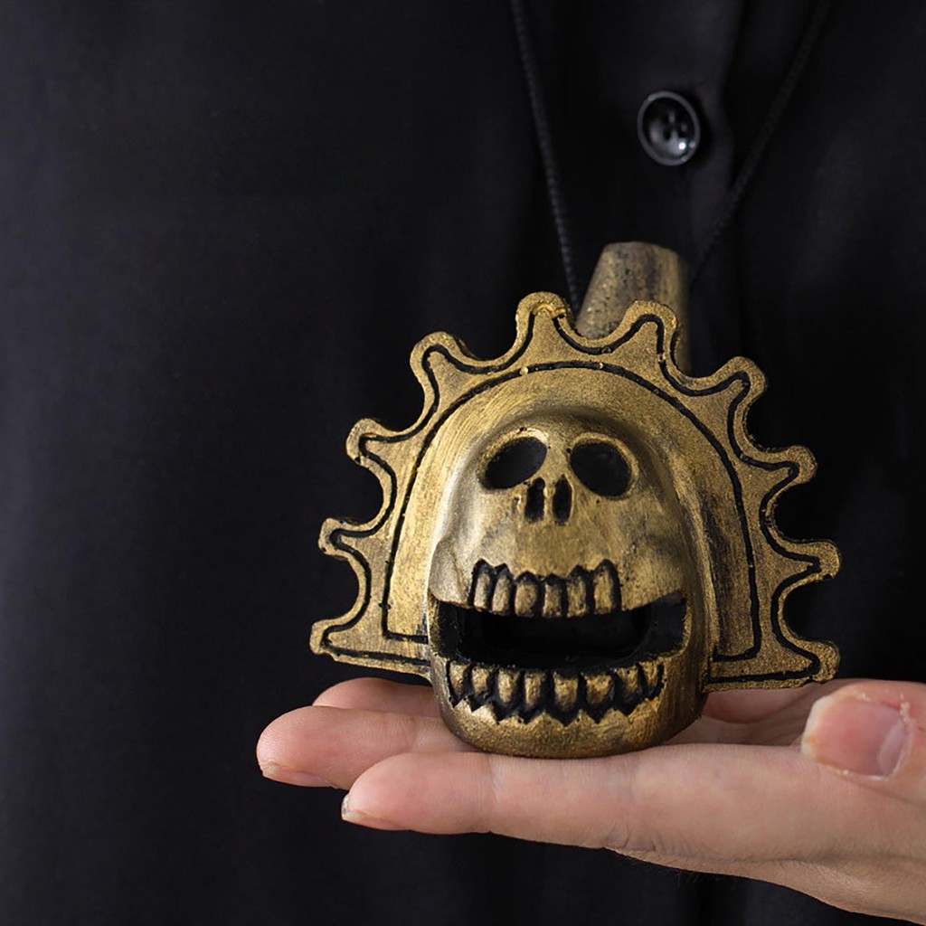 Aztec Death Whistle Loud Skull Spooky Aztec Screaming Whistle with ...