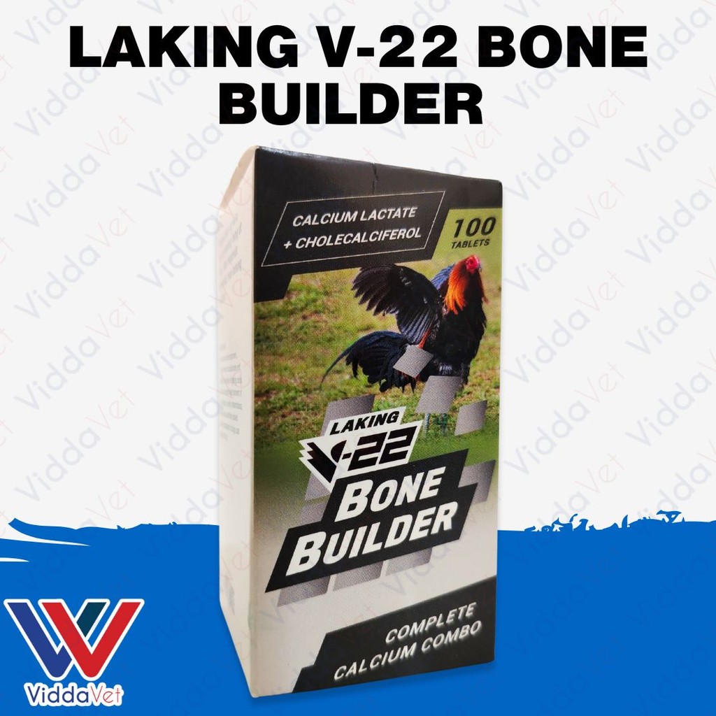 Laking-V22 Bone Building Tablets for Strong Animals 100 tablets | Shopee Philippines