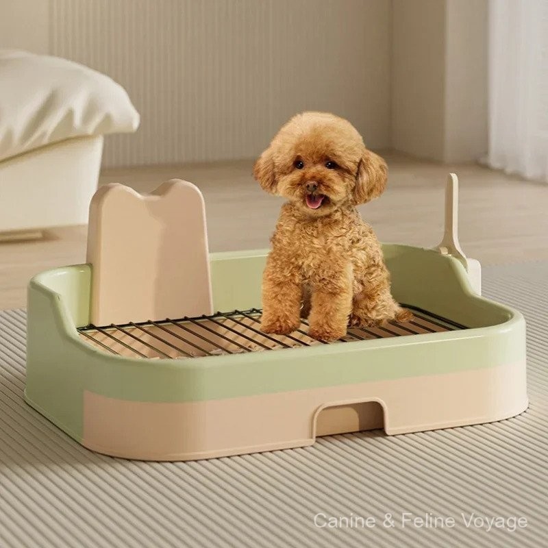 Pet Dog Toilet Portable Puppy Potty Tray Pet Litter Pan Dog Potty Pan ...