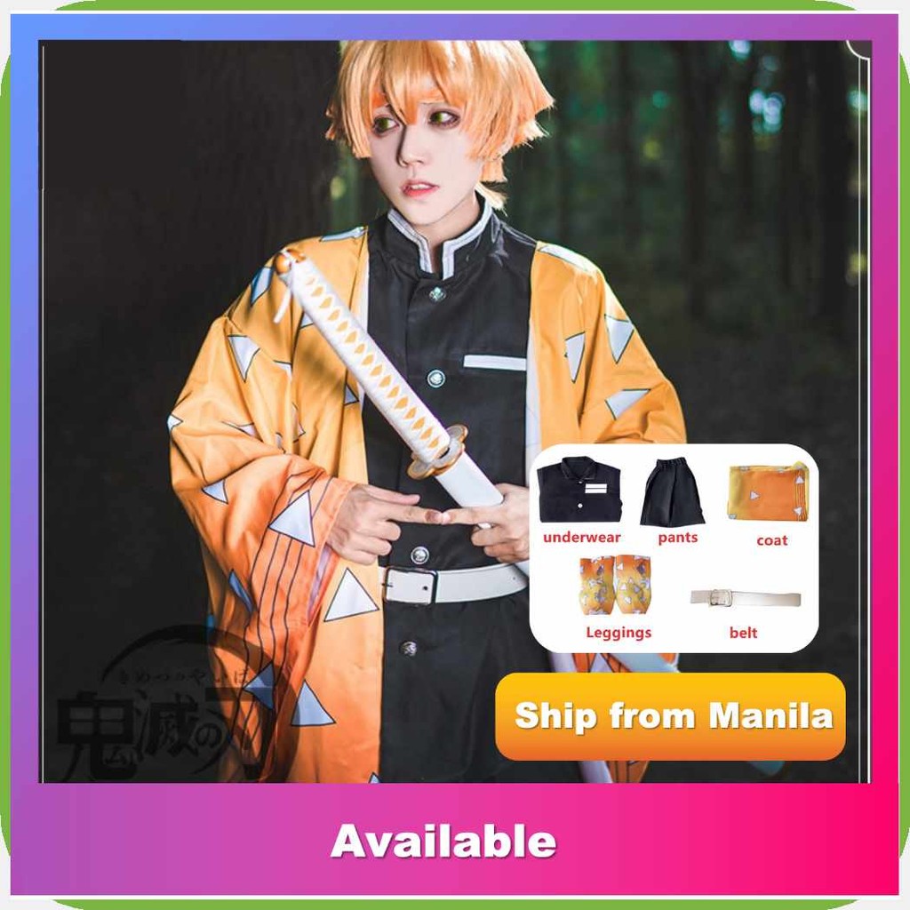 Demon=i(Slayer]y?kimetsu~F*no~Z*yaiba~z*Agatsuma~V*Zenitsu~T*Cosplay~I ...