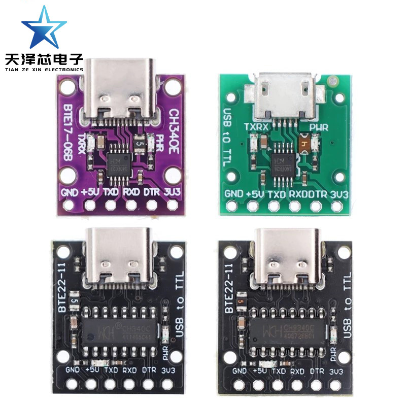 CH340E CH340C CH9340C USB to TTL module can be used as PRO MINI downloader | Shopee Philippines
