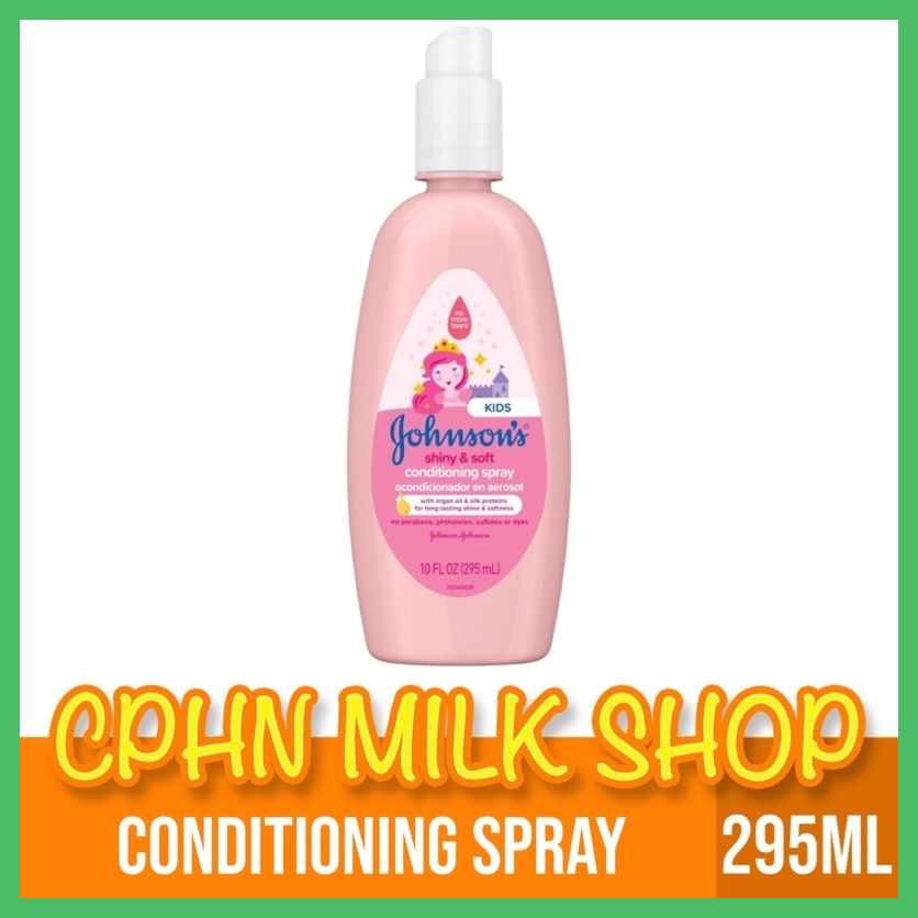 Johnson's)b{Shiny=b_&+R@G@Soft+N@Conditioning+y@Spray+B@295ML | Shopee Philippines