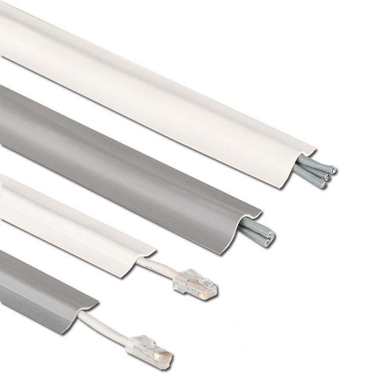 Flexible Cable Tray pvc Surface-Mounted Invisible Floor Cable Tray Anti ...