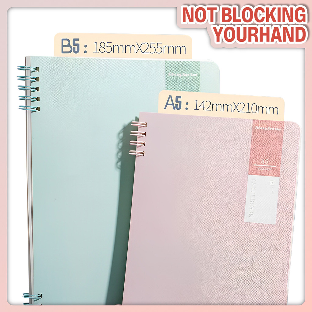 A5&B5 Morandi Spring Notebook 60 Sheets Not Prickly To The Hand Office ...