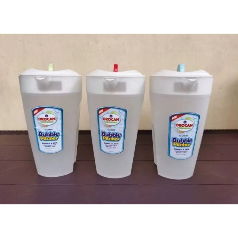 Orocan Bubble Pitcher 2.2L Water Jug High Quality & Affordable | Shopee ...
