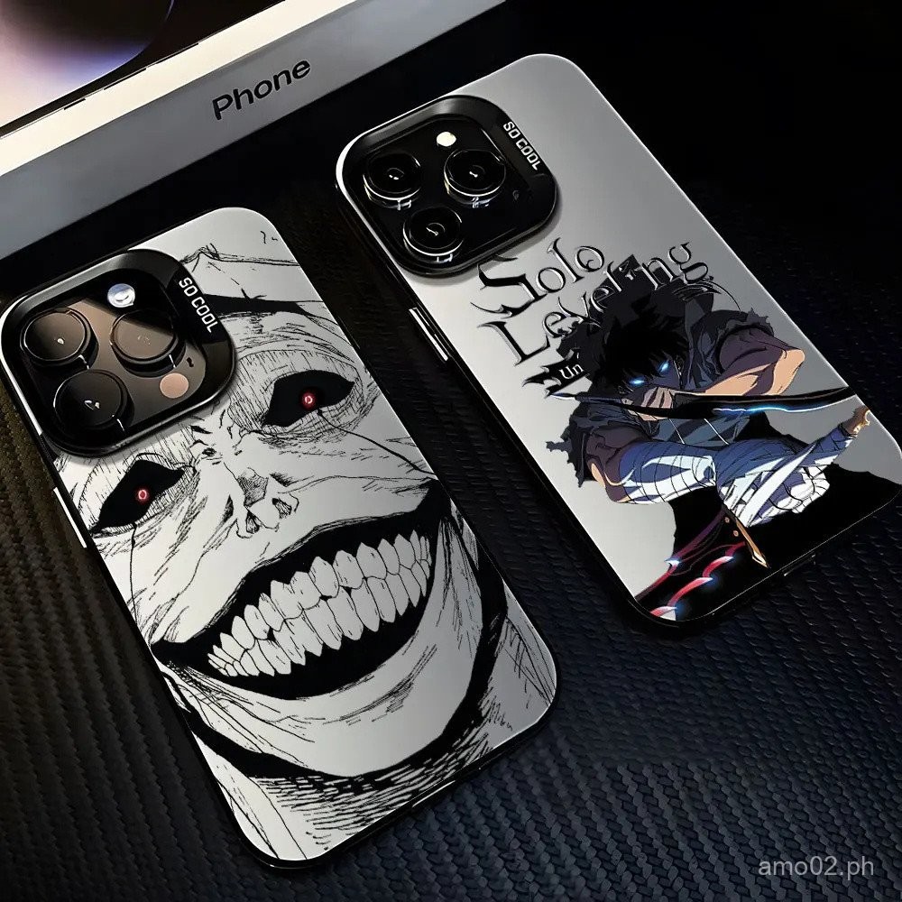 Anime Solo Leveling Case For IPhone 16E 16 15 11 14 13 12 Pro Max Plus ...