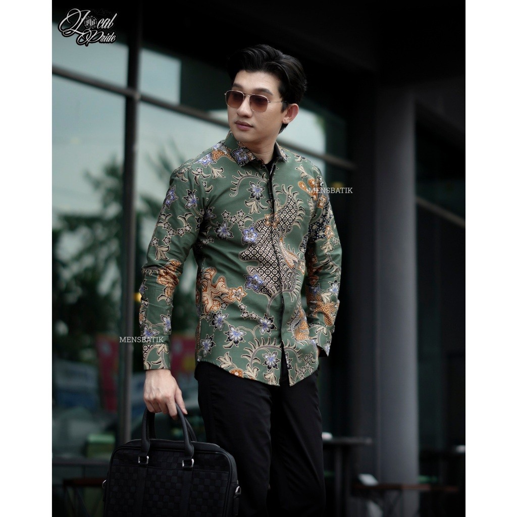 KEMEJA MENSBATIK - Haritaparnas - Slimfit batik - men's batik - batik ...