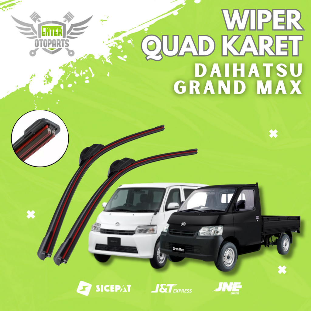 Daihatsu Gran Max Grandmax Blind Van Pickup Quad Blade Wiper Quad ...