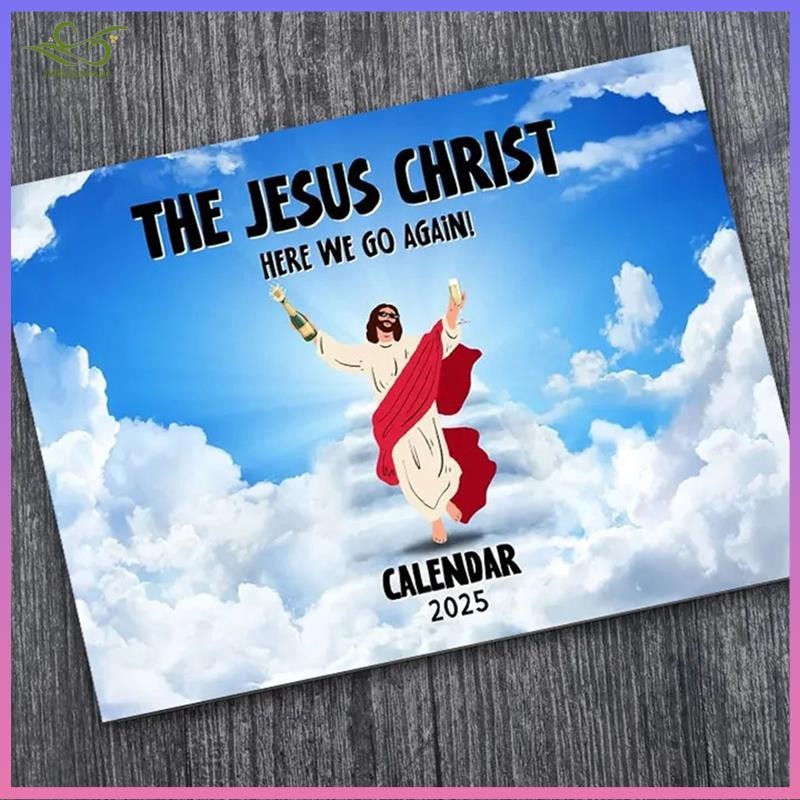 [j104ly5tzj6m.ph] Jesus Christ Calendar 2025 Christian Decorative Wall ...